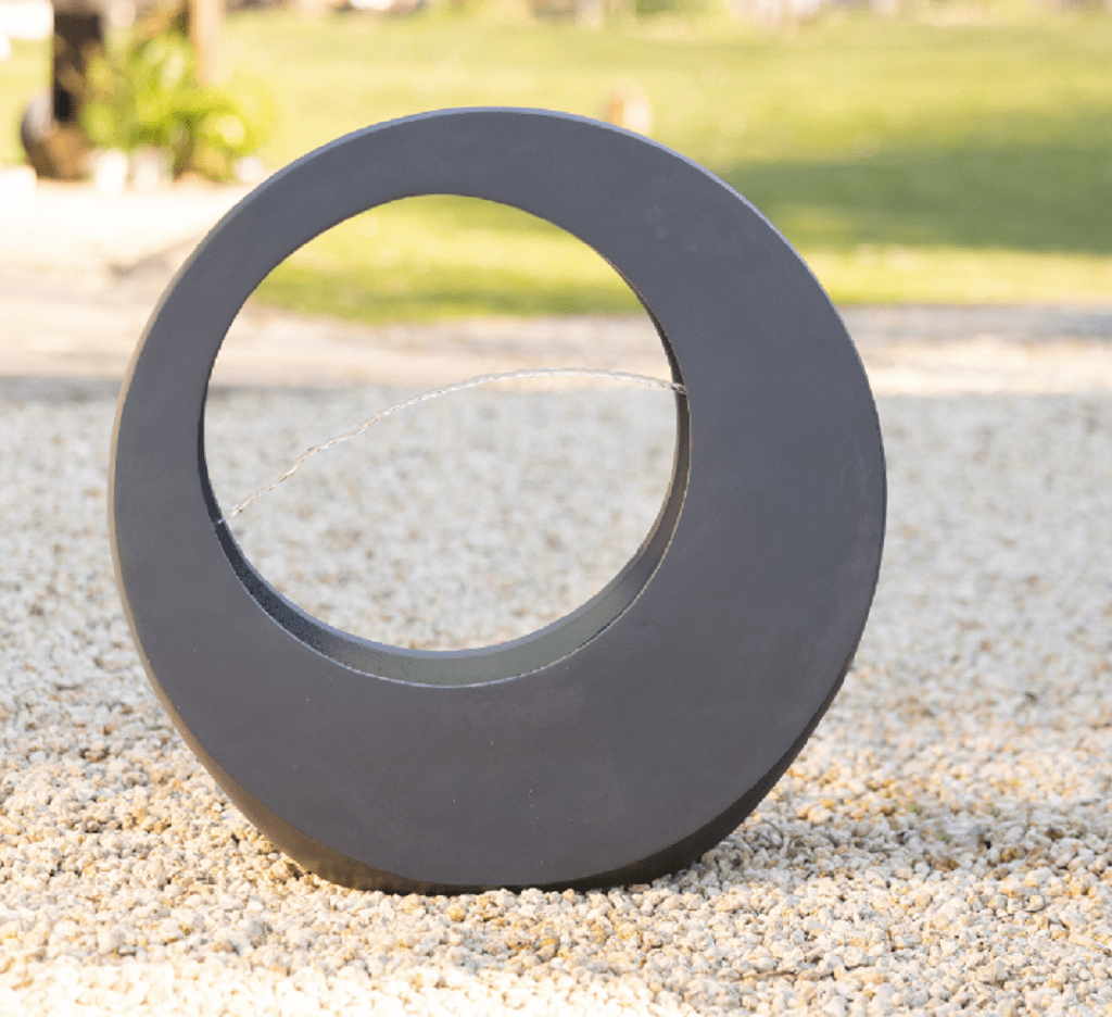 Kaemingk Round Polyresin Water Feature – Trowell Garden Centre