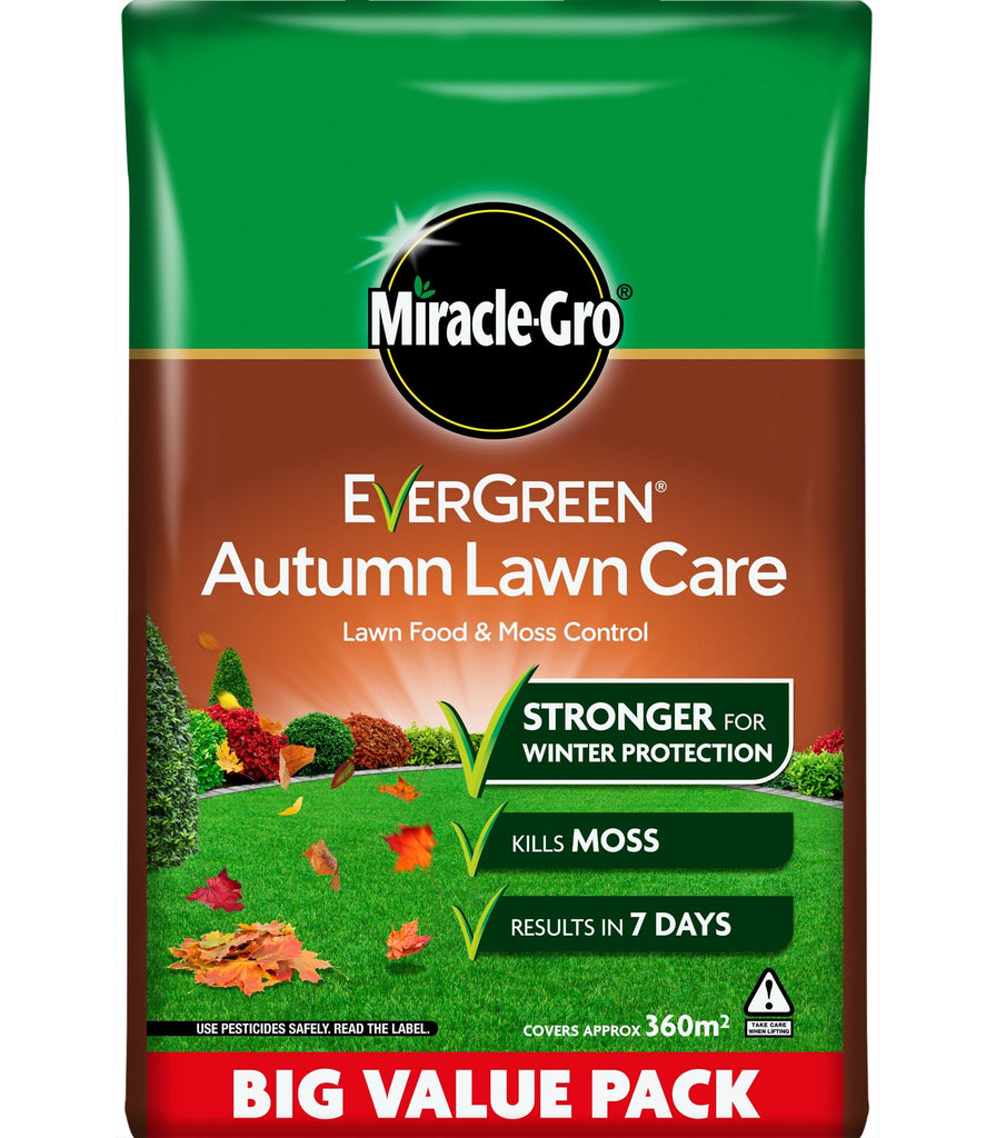 Miracle-Gro Evergreen Autumn Lawn Care 360m2 (12.6kg) – Trowell Garden ...