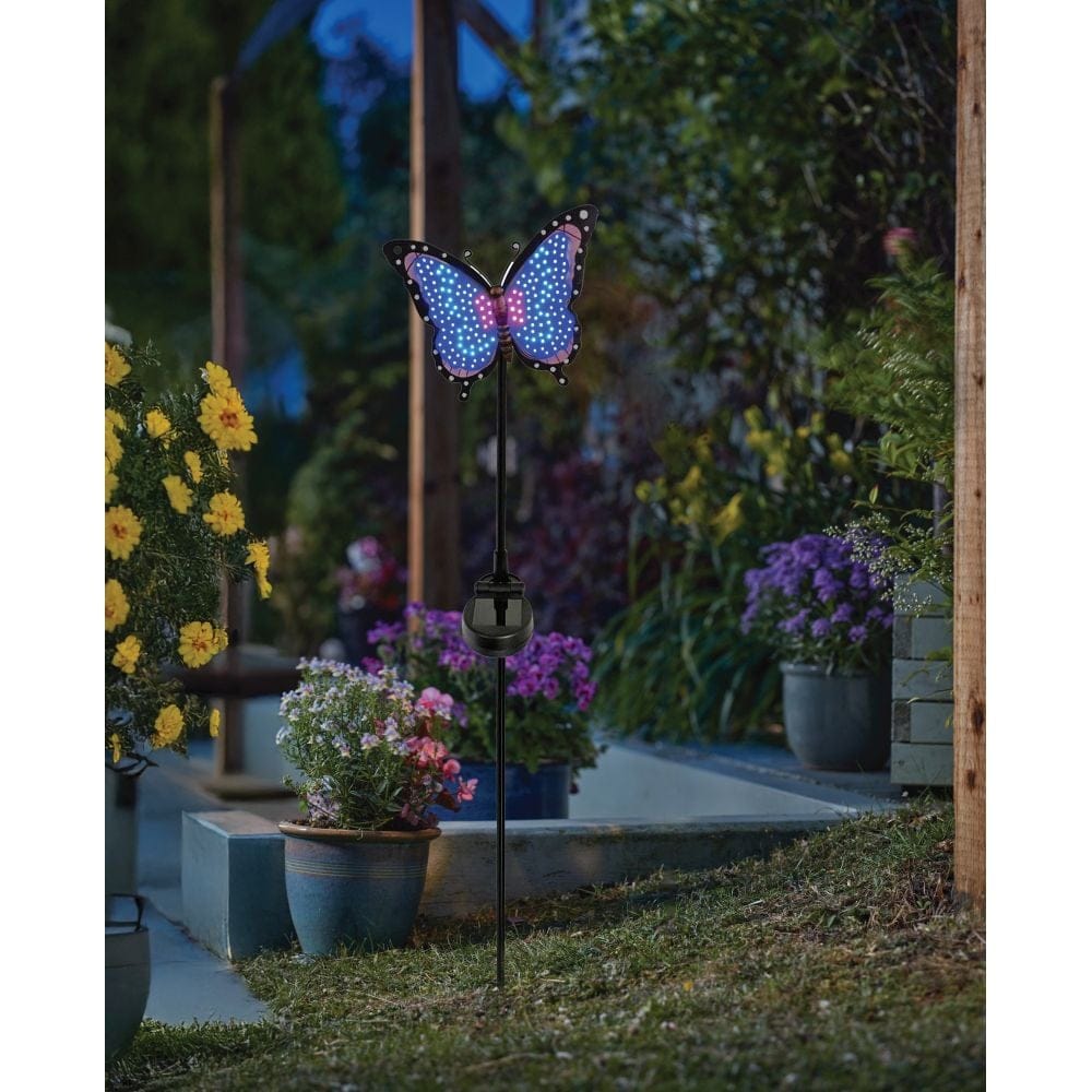 Smart Solar Papillon Animated Stake – Trowell Garden Centre