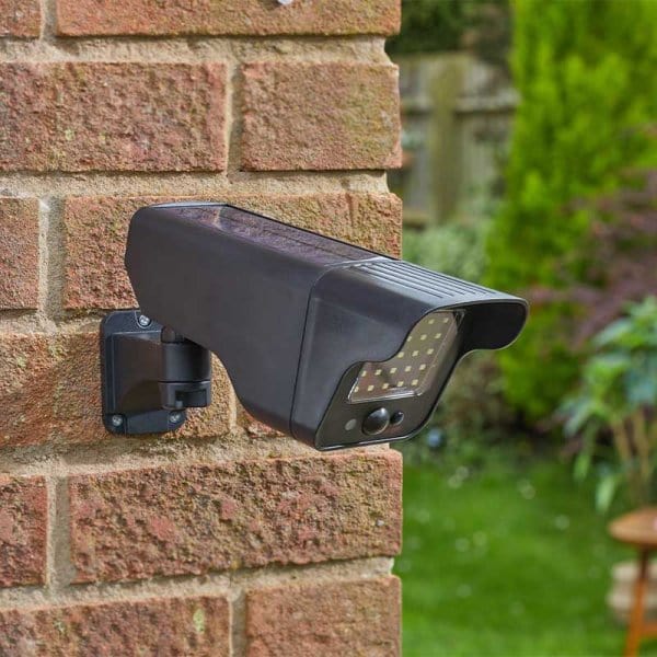 Smart Solar PIR Floodlight and Decoy Camera – Trowell Garden Centre