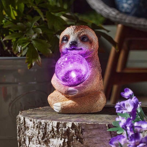 Smart Solar Sloth Sphere – Trowell Garden Centre