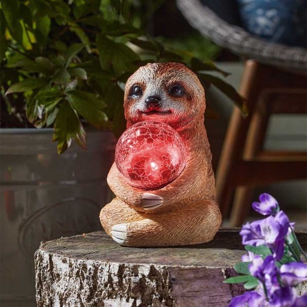 Smart Solar Sloth Sphere – Trowell Garden Centre