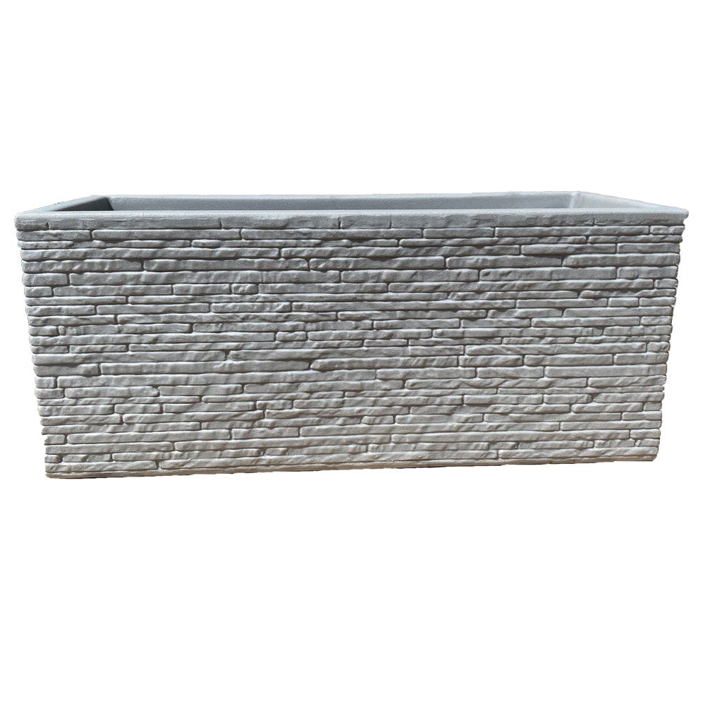 Strata Slate Effect Trough Stone 60cm – Trowell Garden Centre