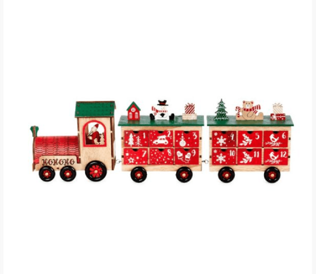 Three Kings All Aboard Advent Calendar Train – Trowell Garden Centre