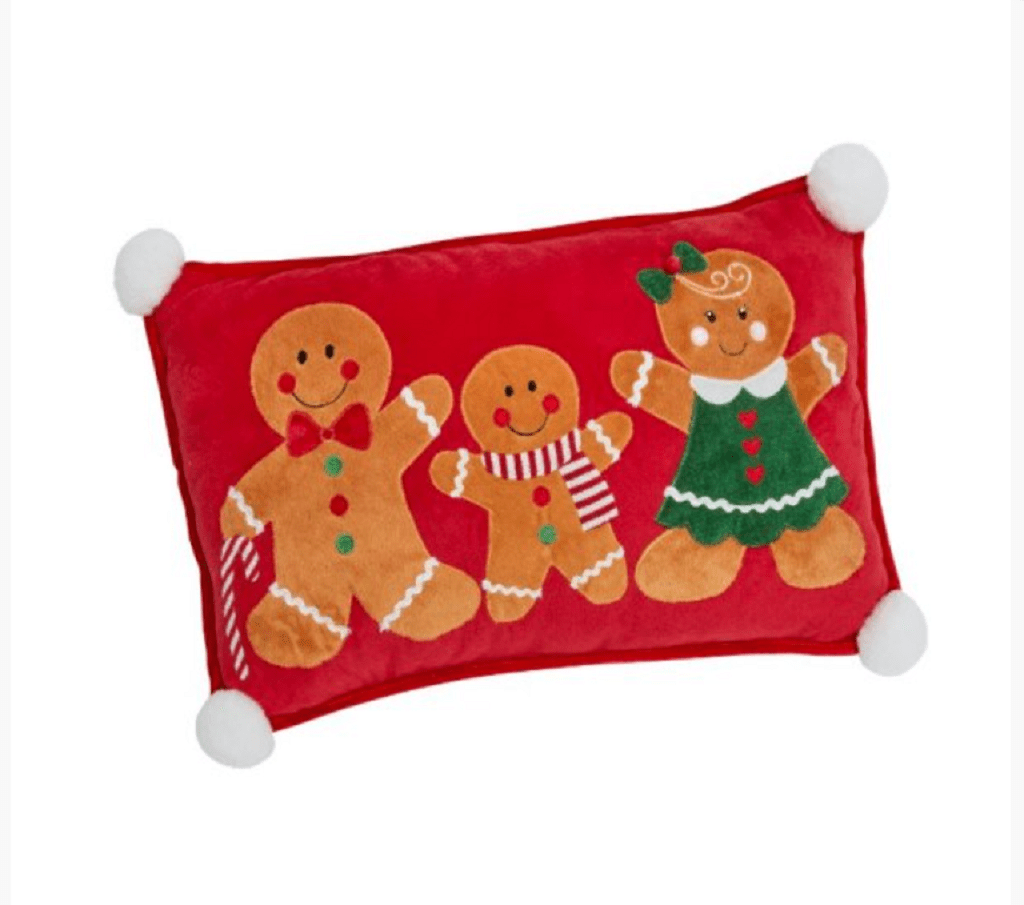 Three Kings Gingerbread Family Cushion – Trowell Garden Centre