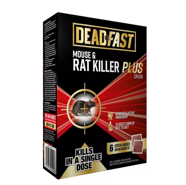 Deadfast Mouse & Rat Killer Plus Grain Bait – Trowell Garden Centre