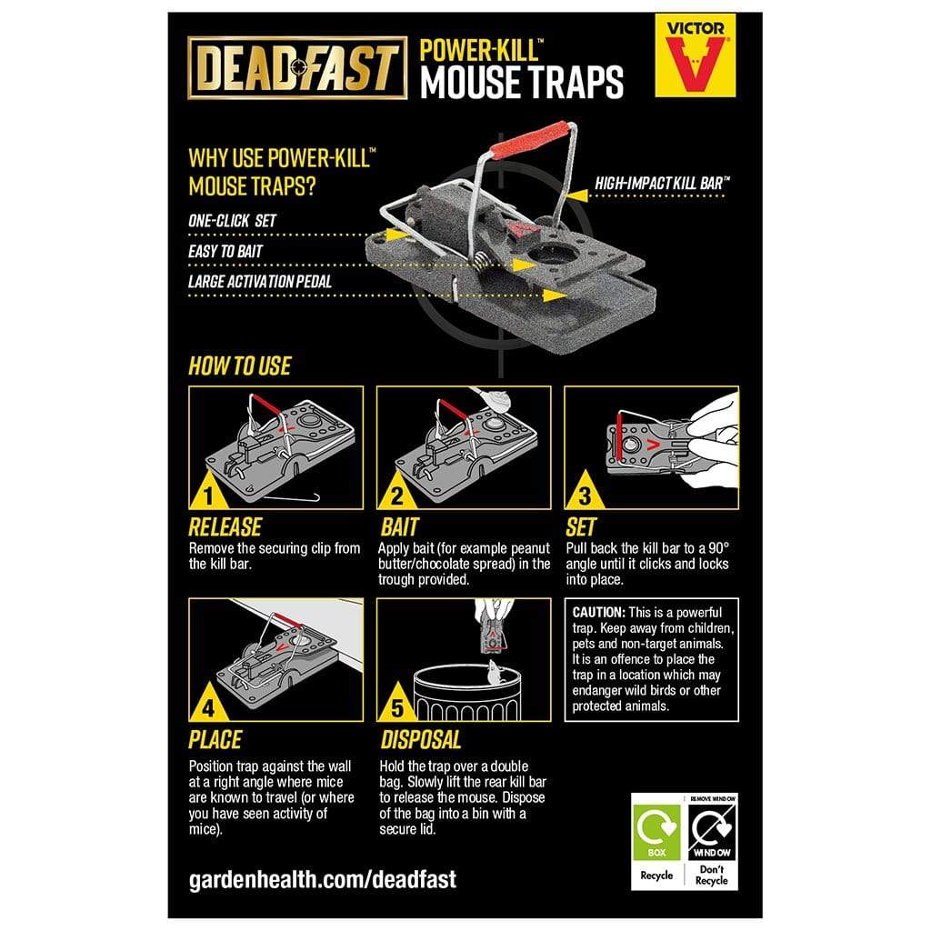 Deadfast Power Kill Rat Trap 20300403 – Trowell Garden Centre