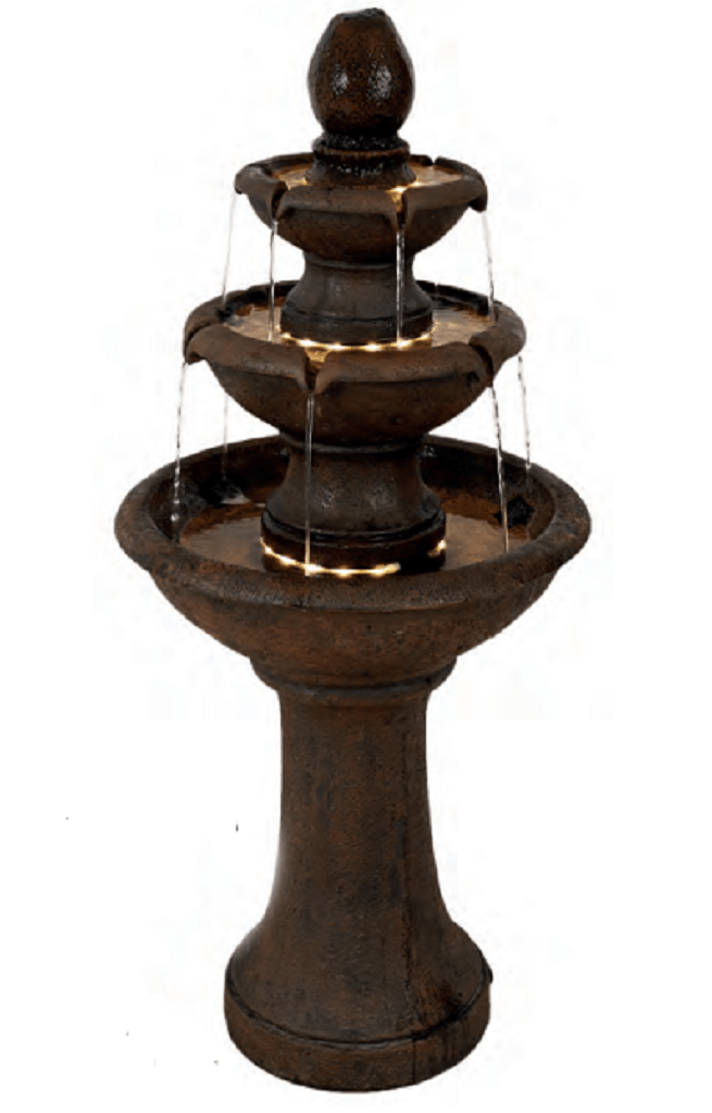 Aqua Creations 3 Tier Classic Water Feature – Trowell Garden Centre