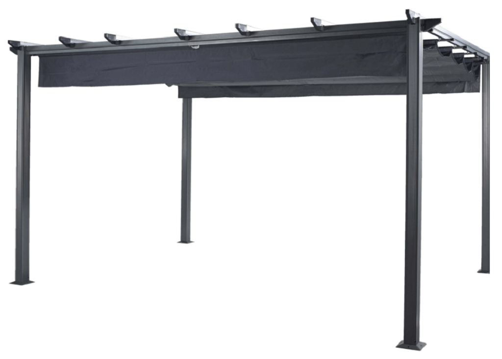 Hartman Roma Pergola Grey 4m x 3m – Trowell Garden Centre