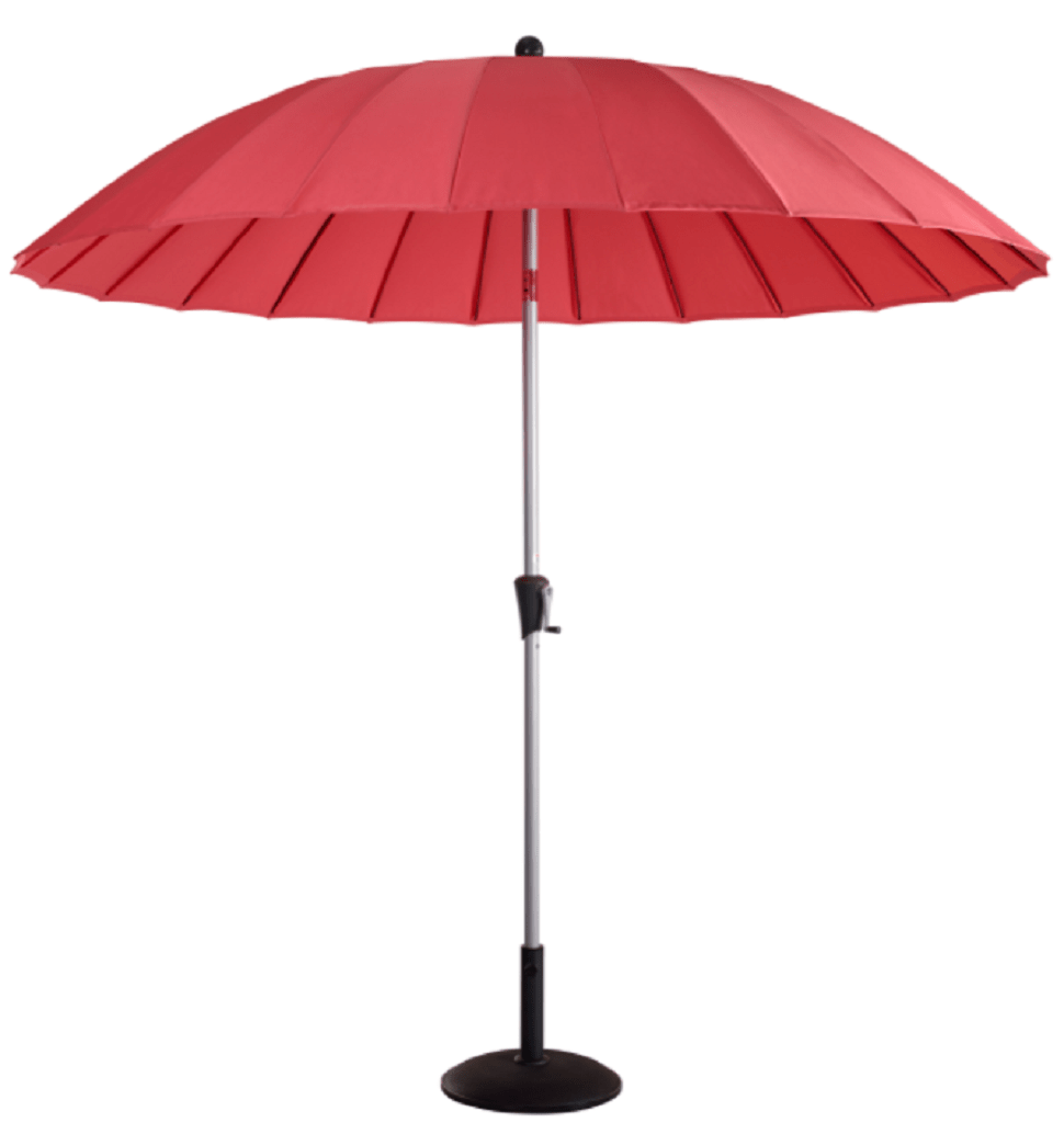 Hartman Shanghai Parasol Red Coral 2.7m – Trowell Garden Centre