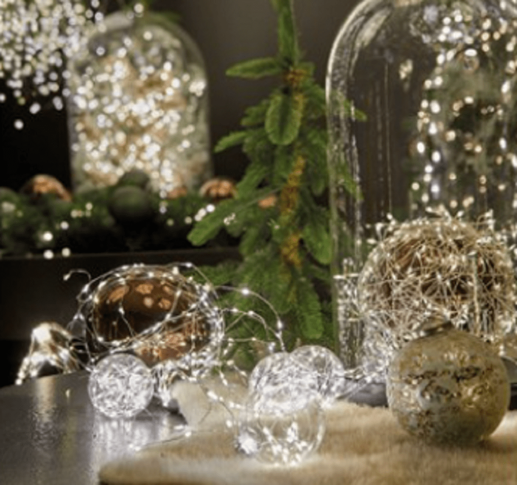 Micro Led String Lights Konstsmide 4.45M Warm White LED Star Micro