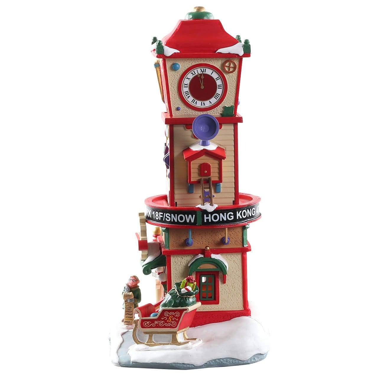 Lemax Countdown Clock Tower 73333 – Trowell Garden Centre