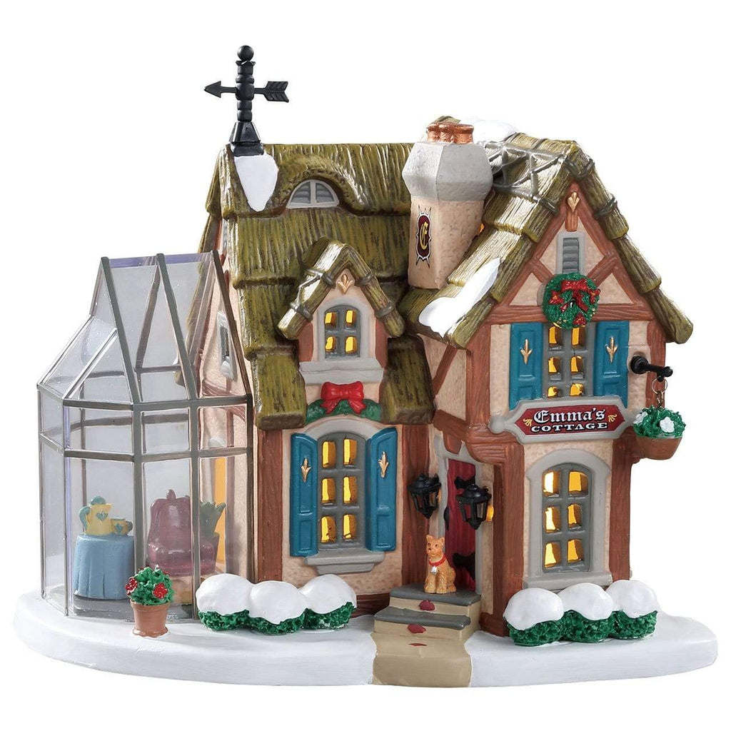 Lemax Emma`s Cottage, B/O LED – Trowell Garden Centre