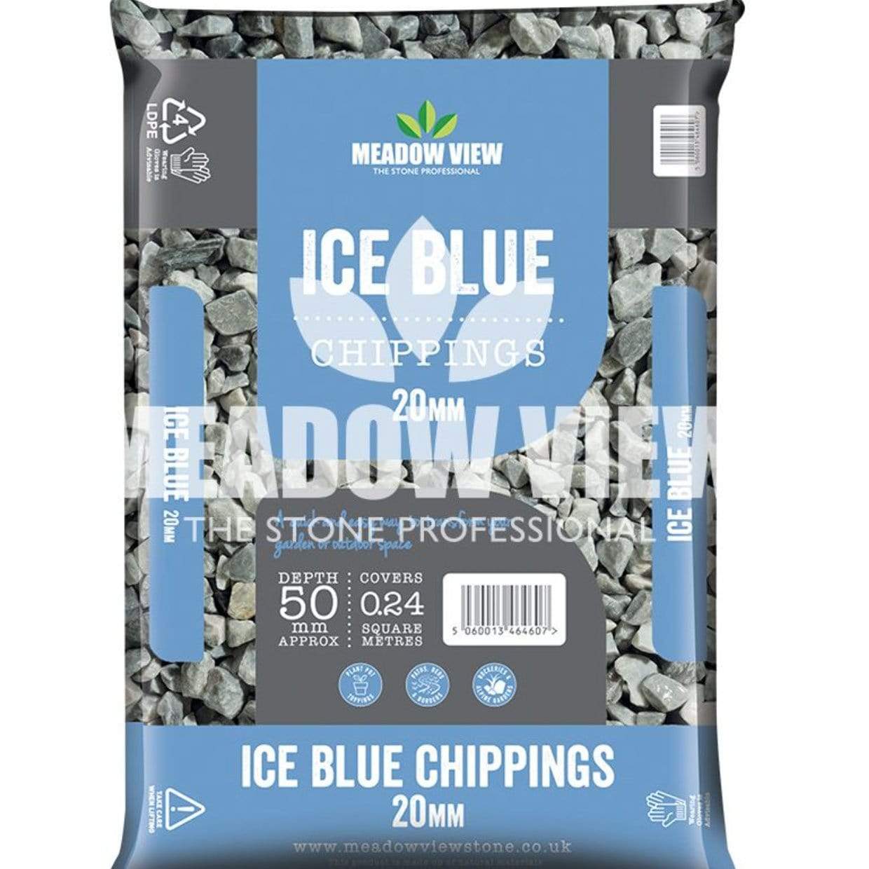 Meadow View Premier Ice Blue Chippings 20mm – Trowell Garden Centre