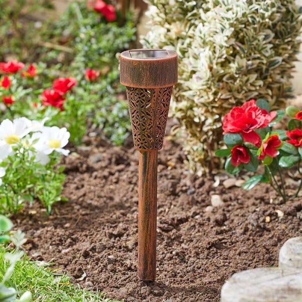 Smart Solar Damasque Stake Light 6pc Carry pack – Trowell Garden Centre