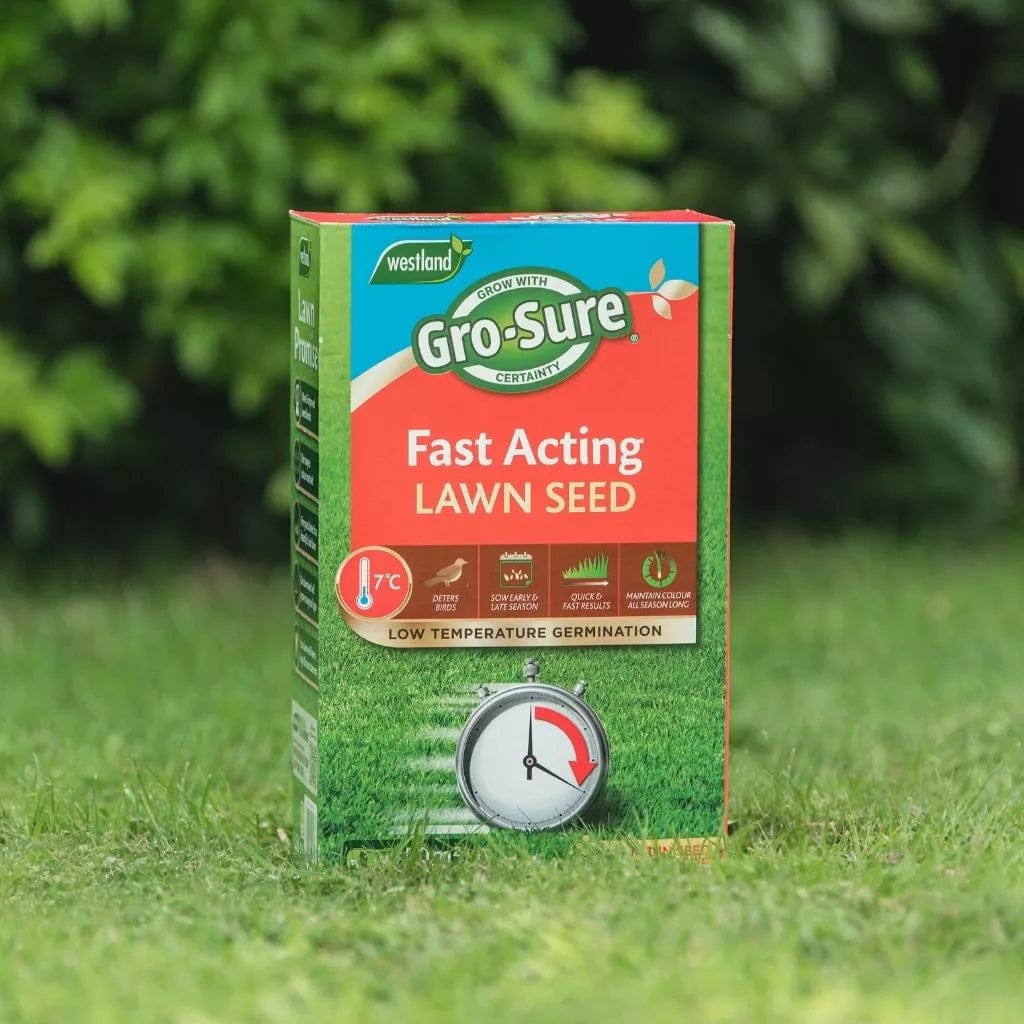 Westland Gro-Sure Fast Acting Lawn Seed 30m2 – Trowell Garden Centre