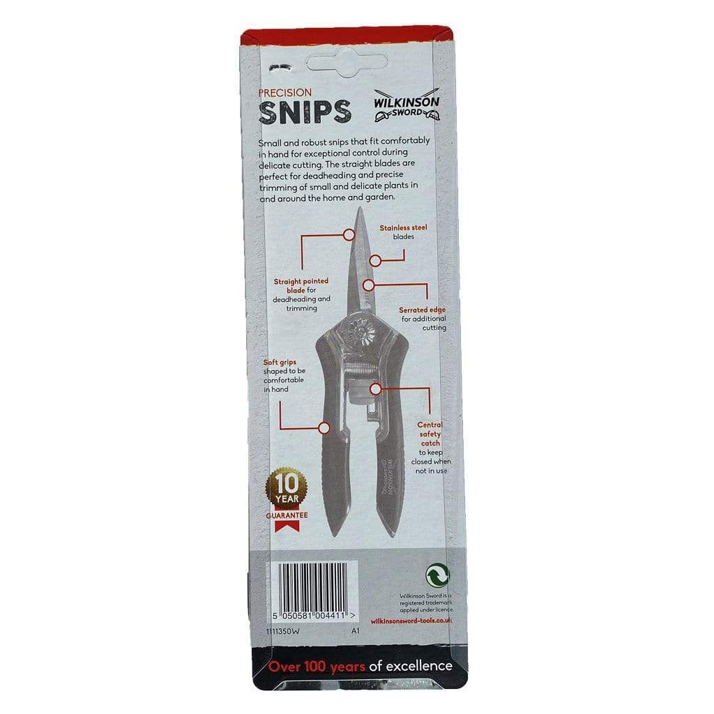 Wilkinson Sword Precision Snips – Trowell Garden Centre