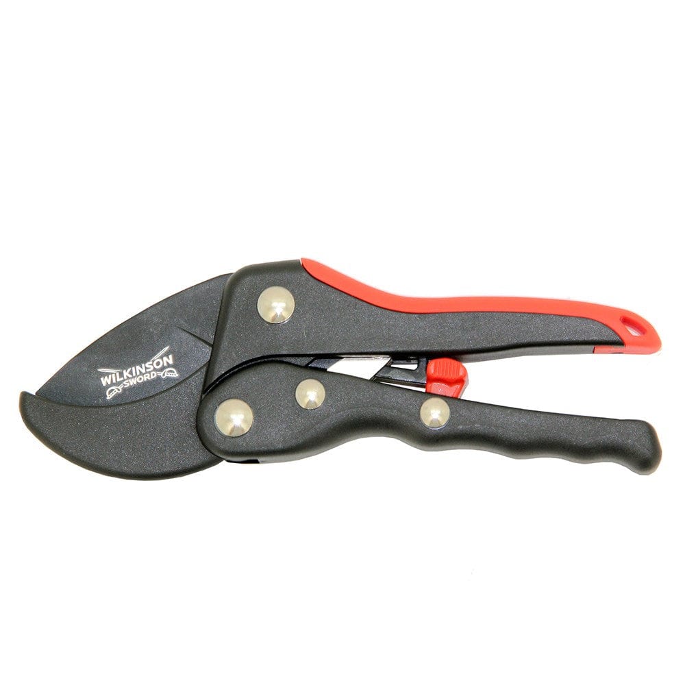 Wilkinson Sword Ratchet Anvil Pruner – Trowell Garden Centre